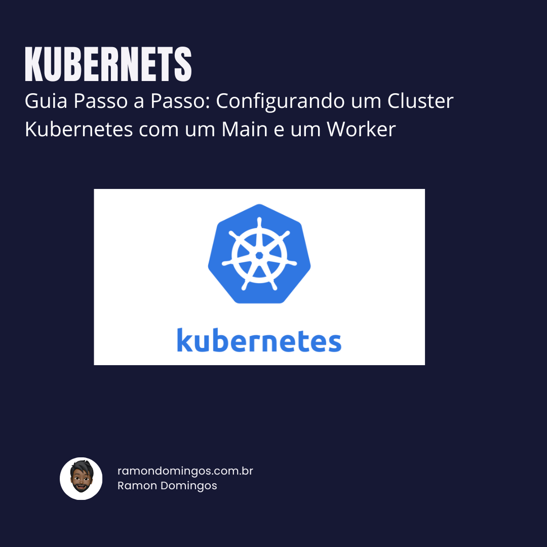 Guia Passo A Passo Configurando Um Cluster Kubernetes Com Um Main E Um Worker Ramon Domingos Blog